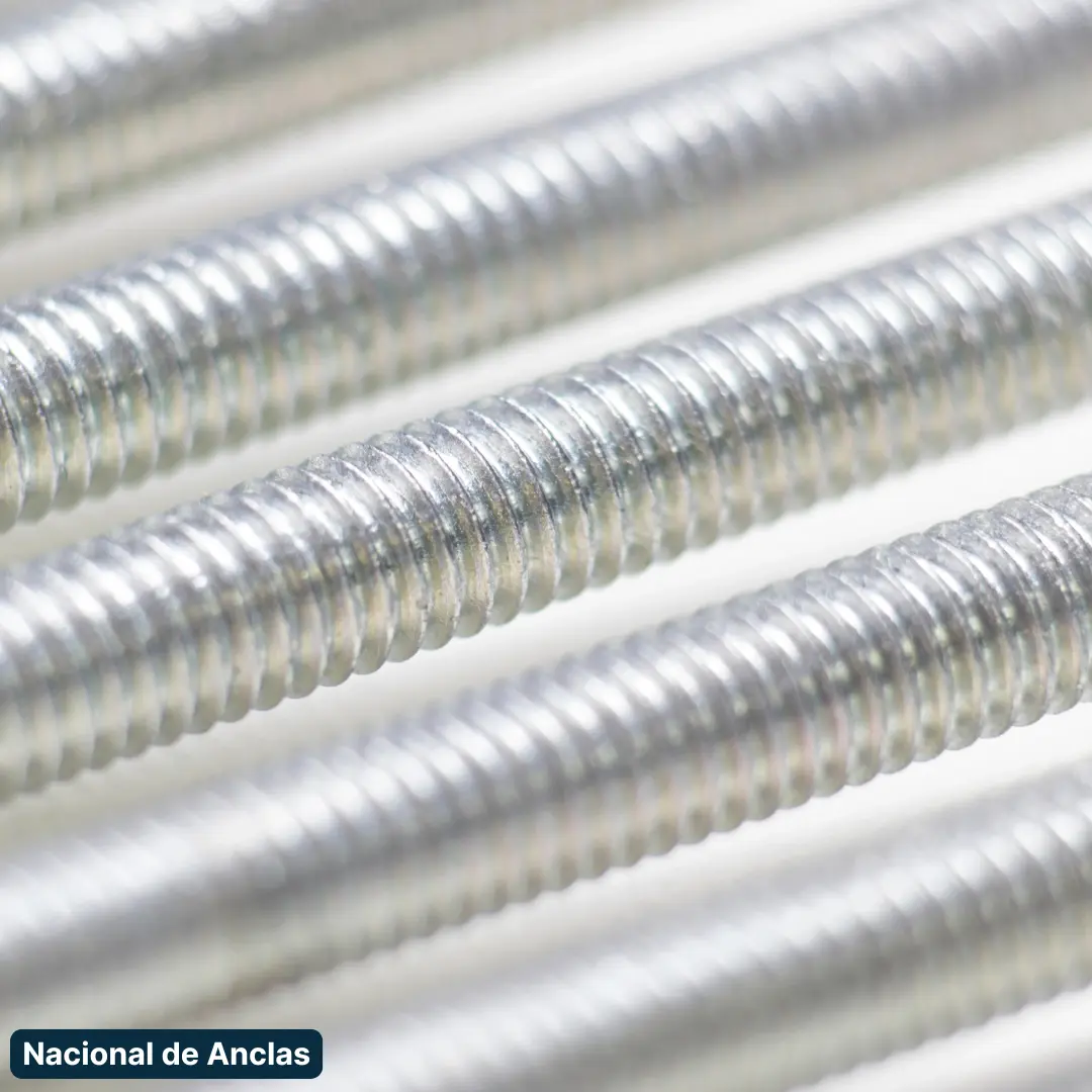 Anclas de Cimentación de 1” Pulgada | Nacional de Anclas